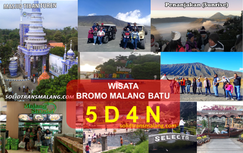 Paket Wisata Bromo Malang Batu 5 Hari 4 Malam | Paket Liburan Keluarga